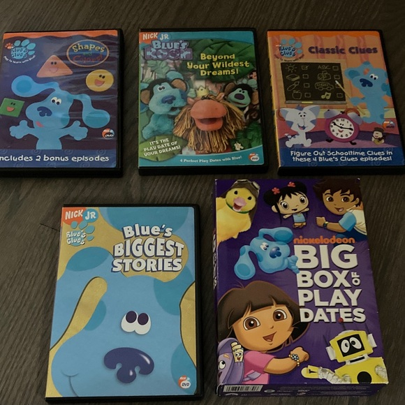 Nickelodeon | Media | Nickelodeon Set Of 7 Dvds | Poshmark